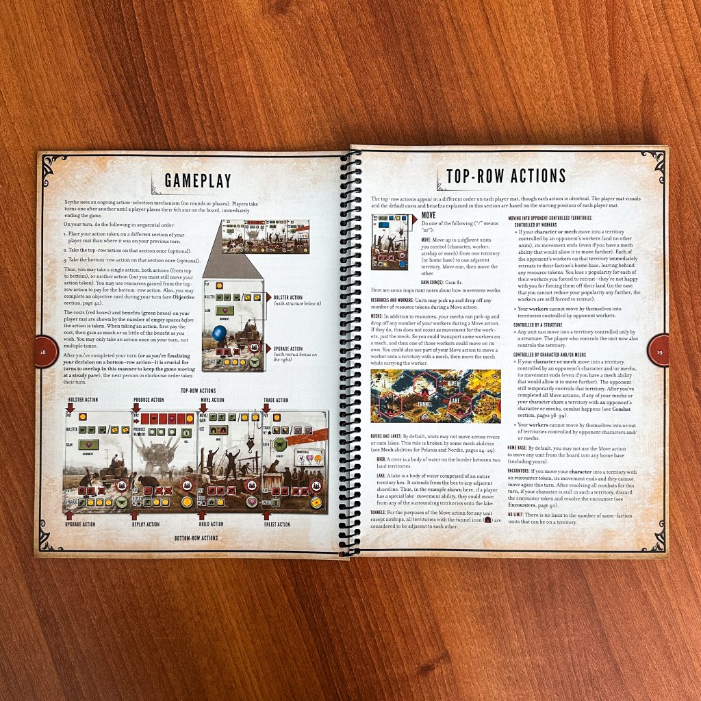 Scythe Complete Rulebook (Spiralbound) - Print & Play